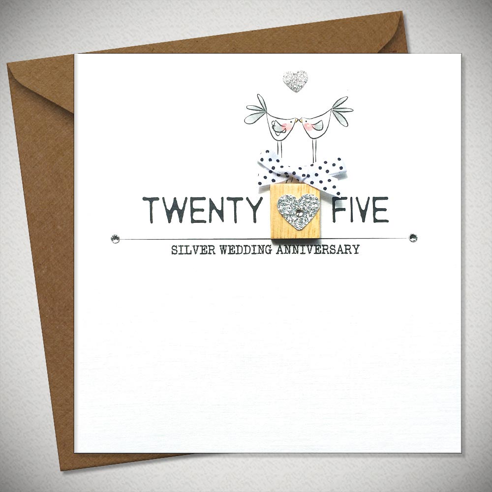Bexy Boo 25th Wedding Anniversary Greeting Card – Sugarplum Boutique & Home