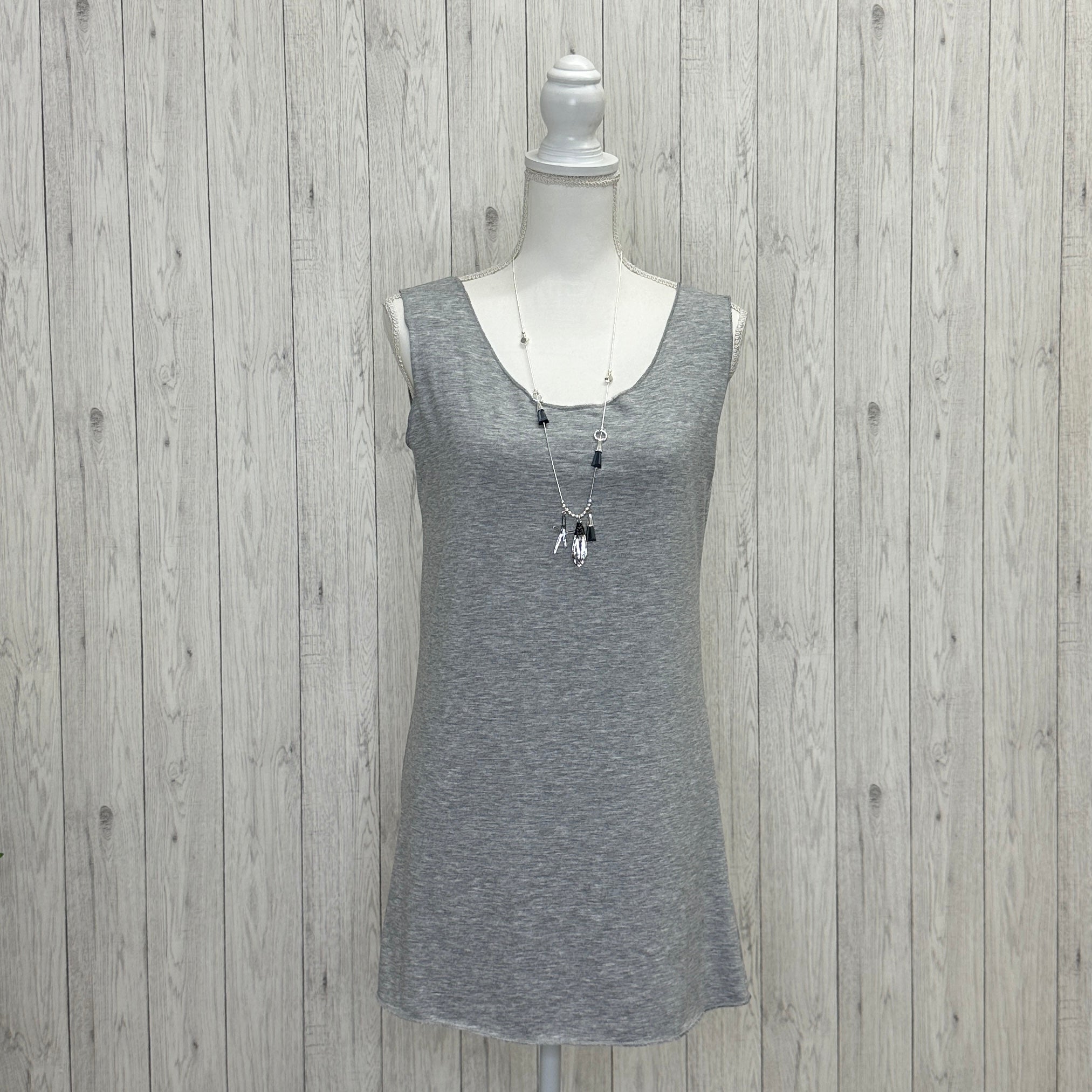 Layla Long Layering Vest Grey – Sugarplum Boutique & Home