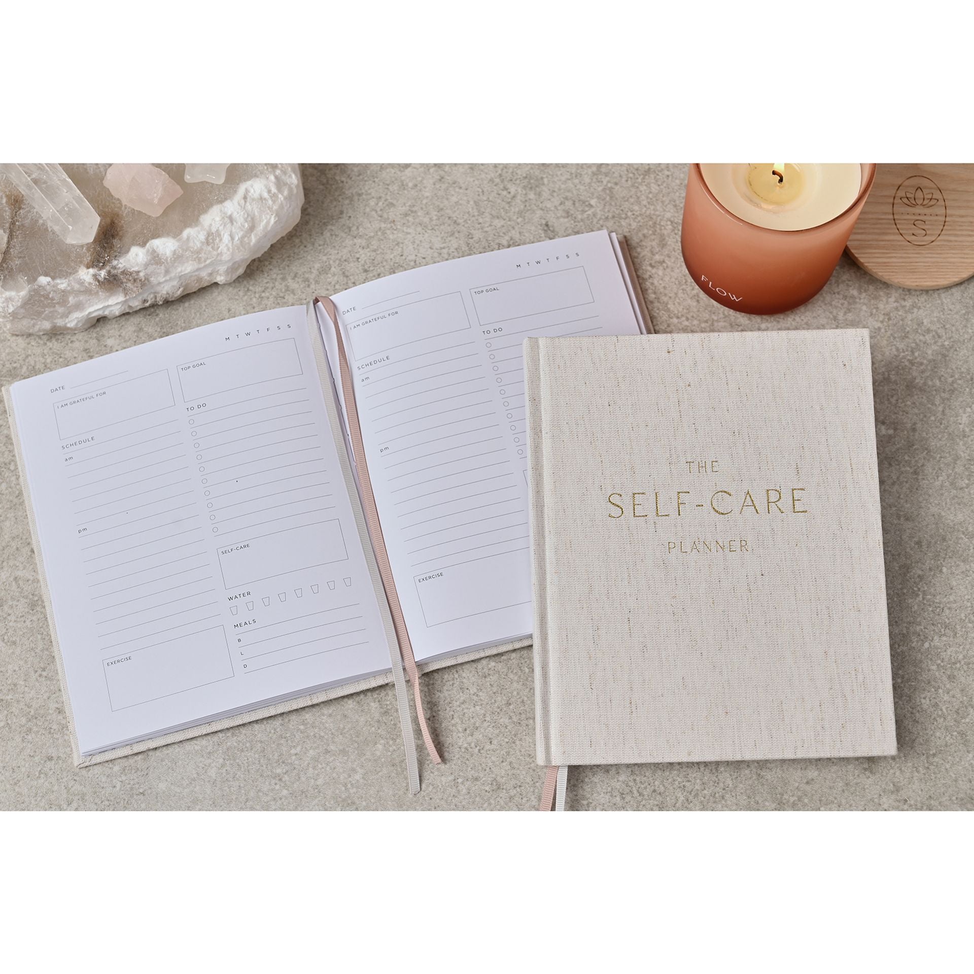 The Self-Care A5 Hardback Planner – Sugarplum Boutique & Home