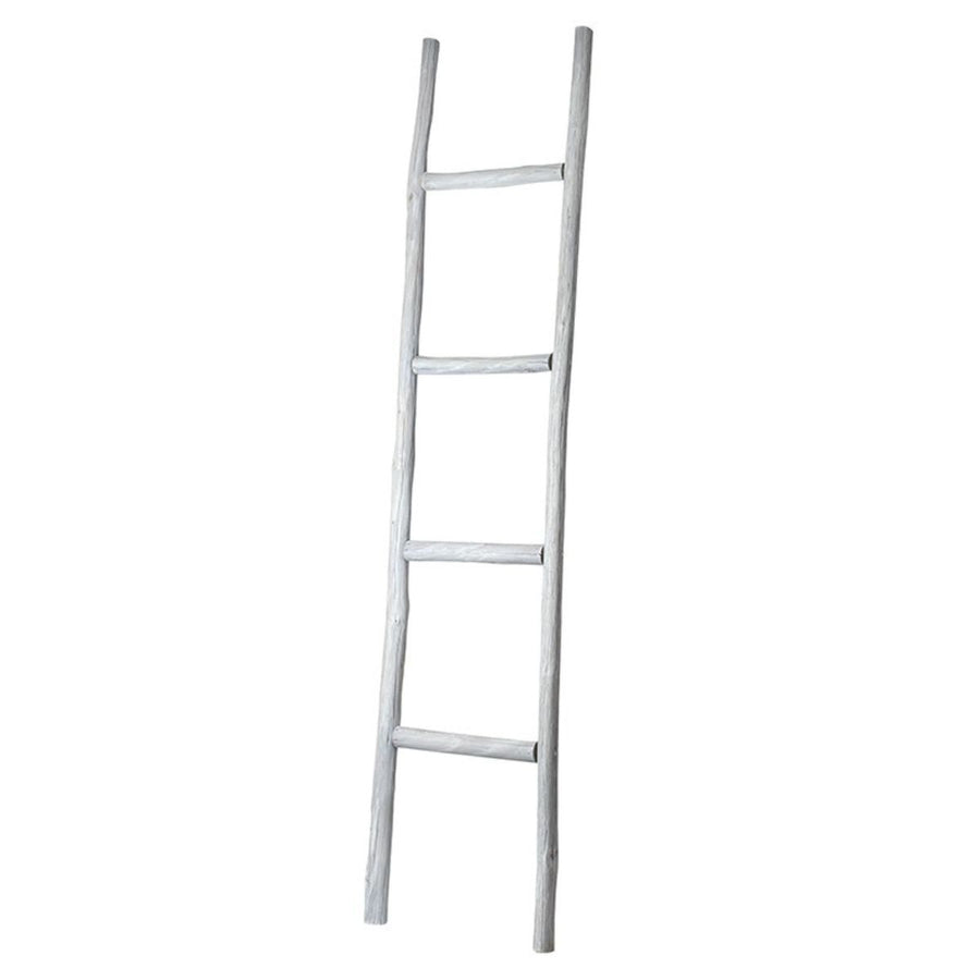 White Wooden Display Ladder | Sugarplum Boutique – Sugarplum Boutique ...